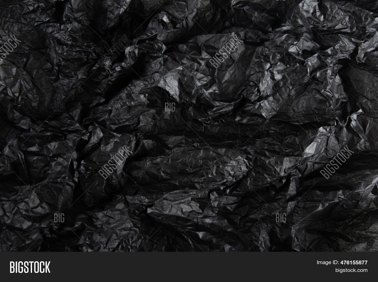 Black Crumpled Paper Image & Photo (Free Trial) | Bigstock