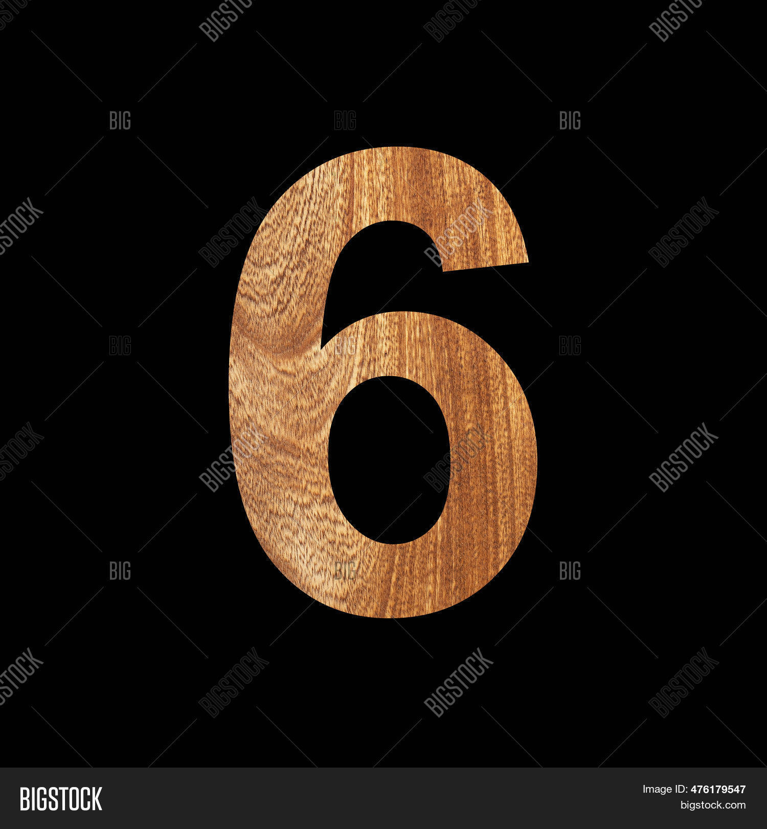 Number Six - 6 Oak Image & Photo (Free Trial) | Bigstock