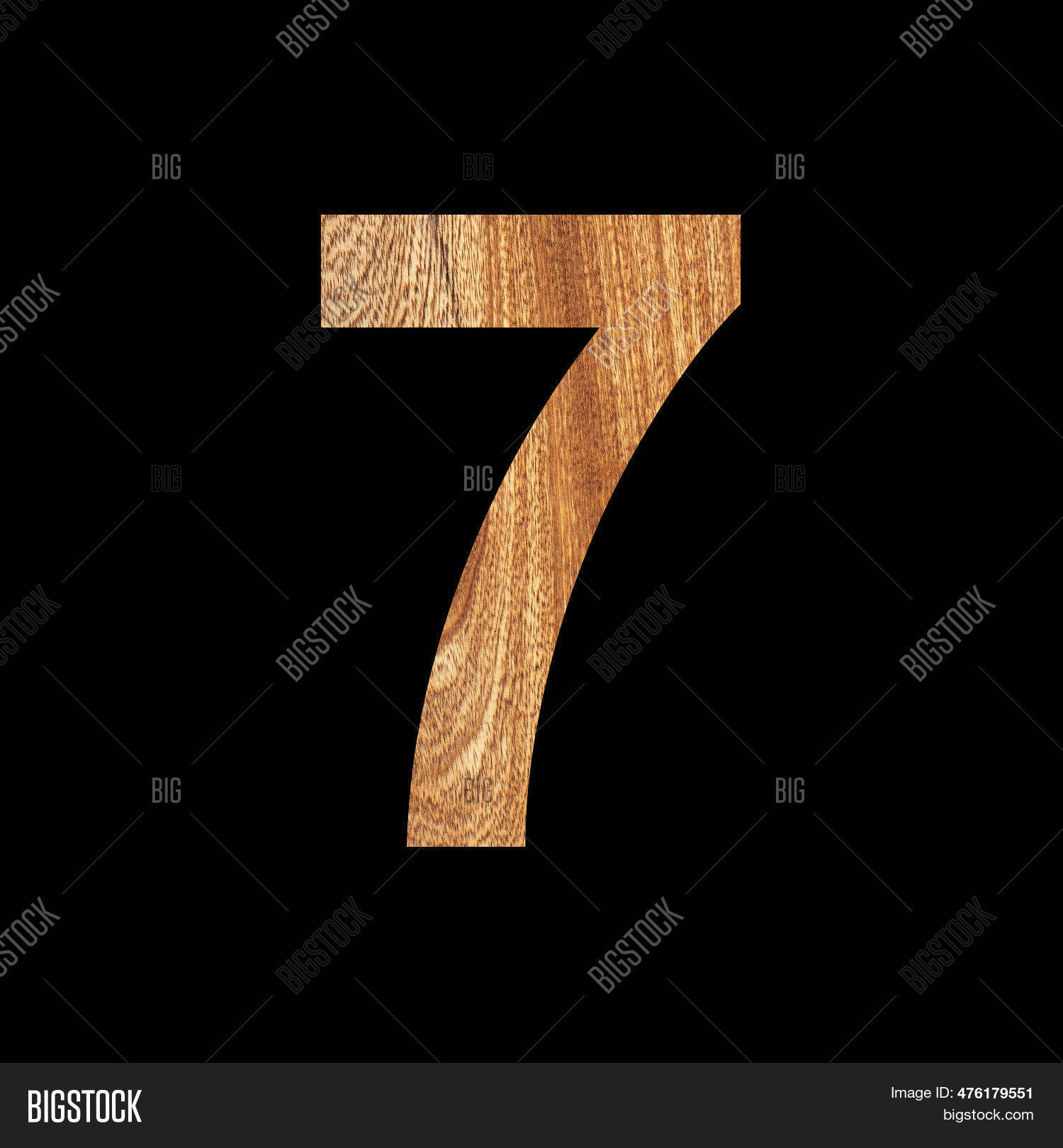 Number Seven - 7 Oak Image & Photo (Free Trial) | Bigstock