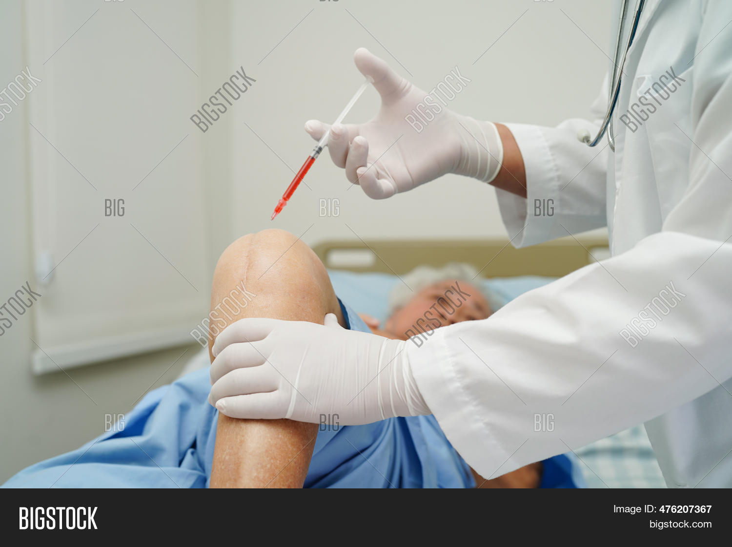 Asian Doctor Inject Image & Photo (Free Trial) | Bigstock