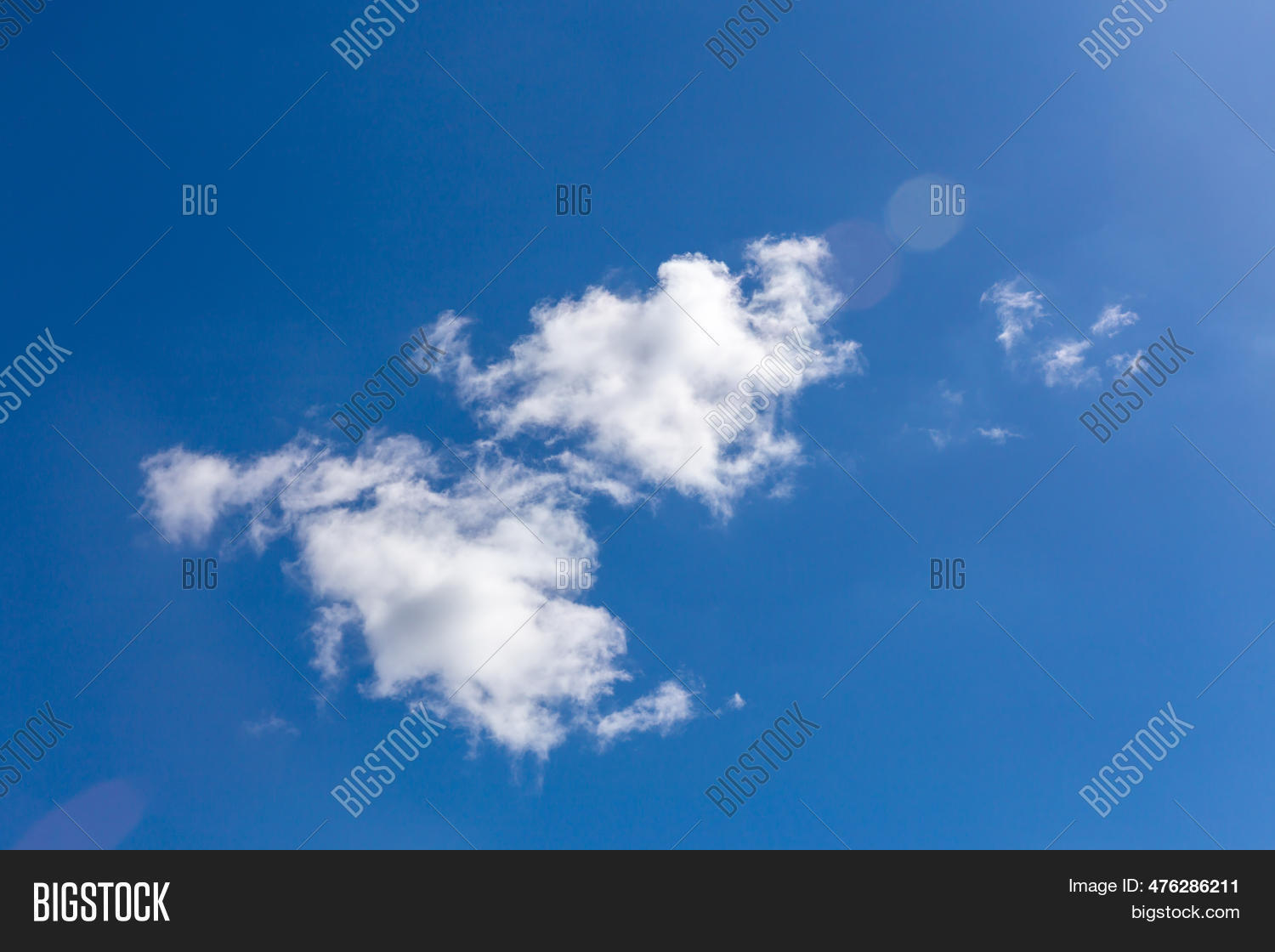 Deep Blue Skies White Image & Photo (Free Trial) | Bigstock