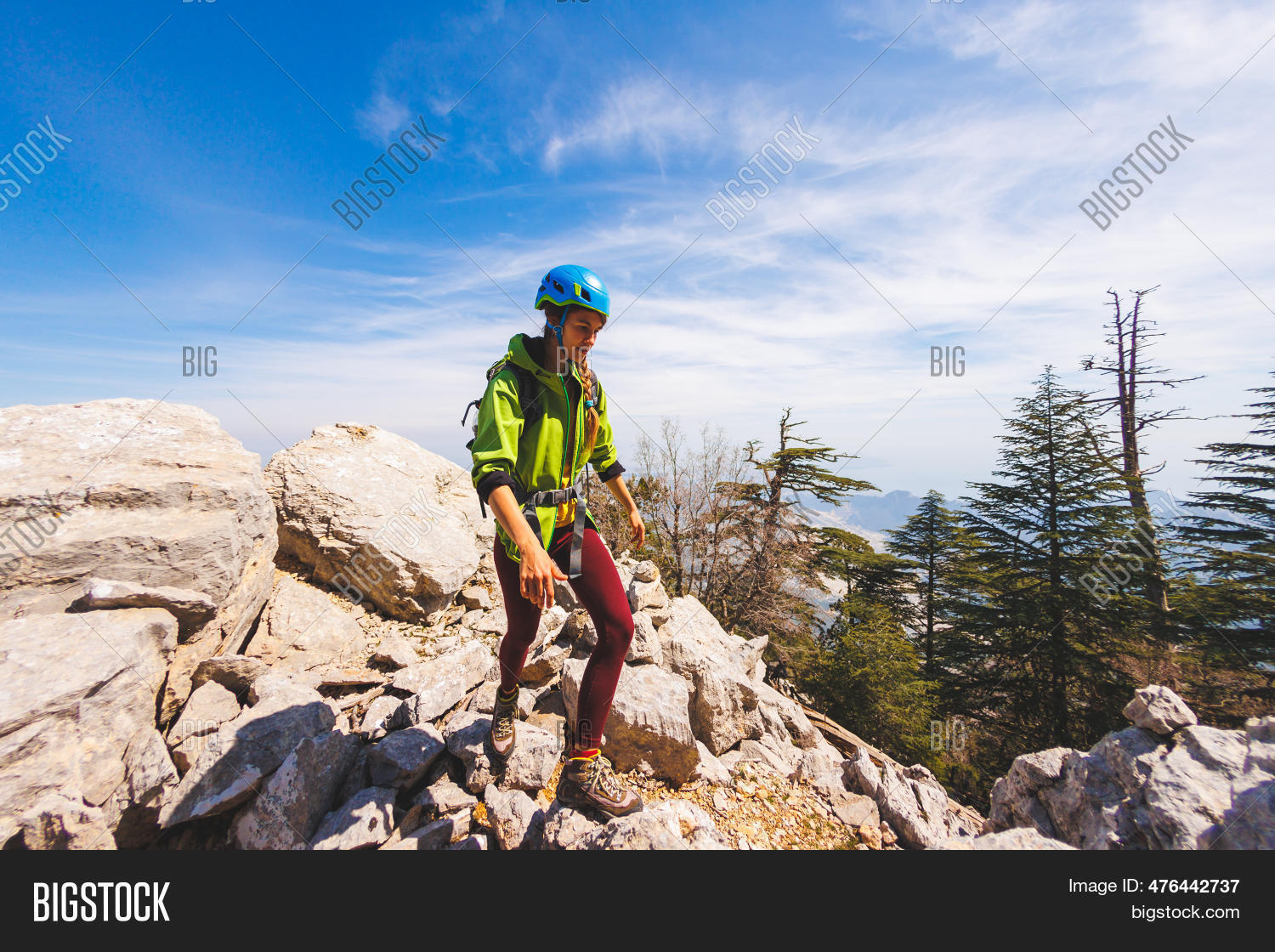 Climber Backpack Image & Photo (Free Trial) | Bigstock