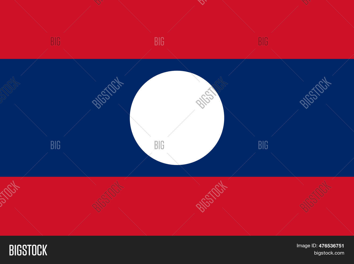 Illustration Flag Lao Image & Photo (Free Trial) | Bigstock