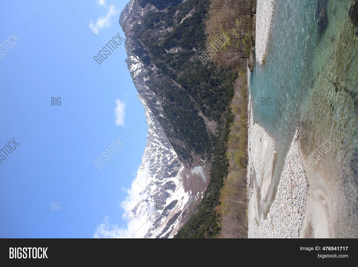 Clear Azusa River Snow Image & Photo (Free Trial) | Bigstock
