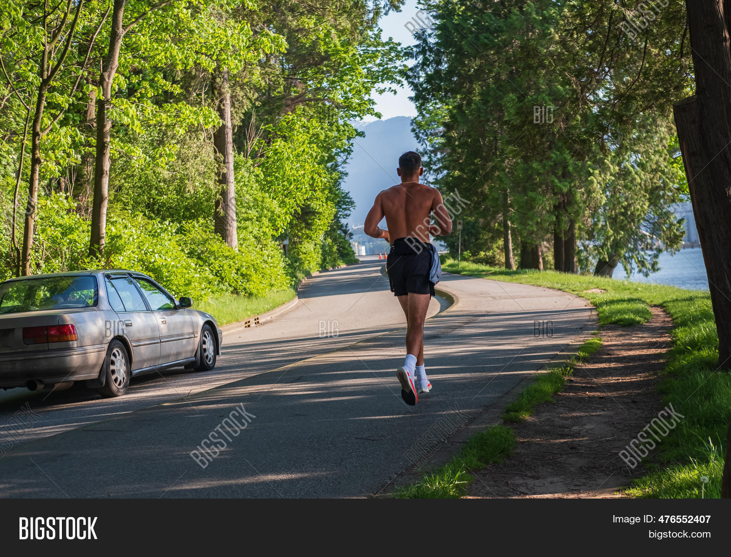 Back View Man Running Image & Photo (Free Trial) | Bigstock