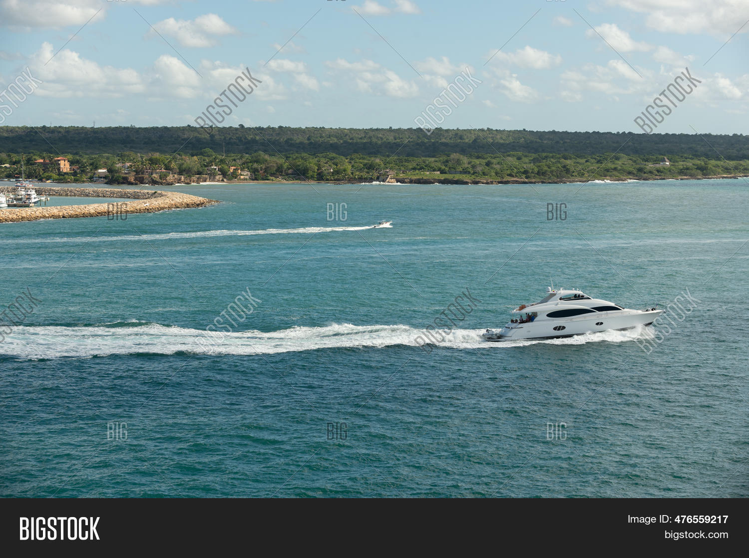 Yacht Boat Seascape. Image & Photo (Free Trial) | Bigstock