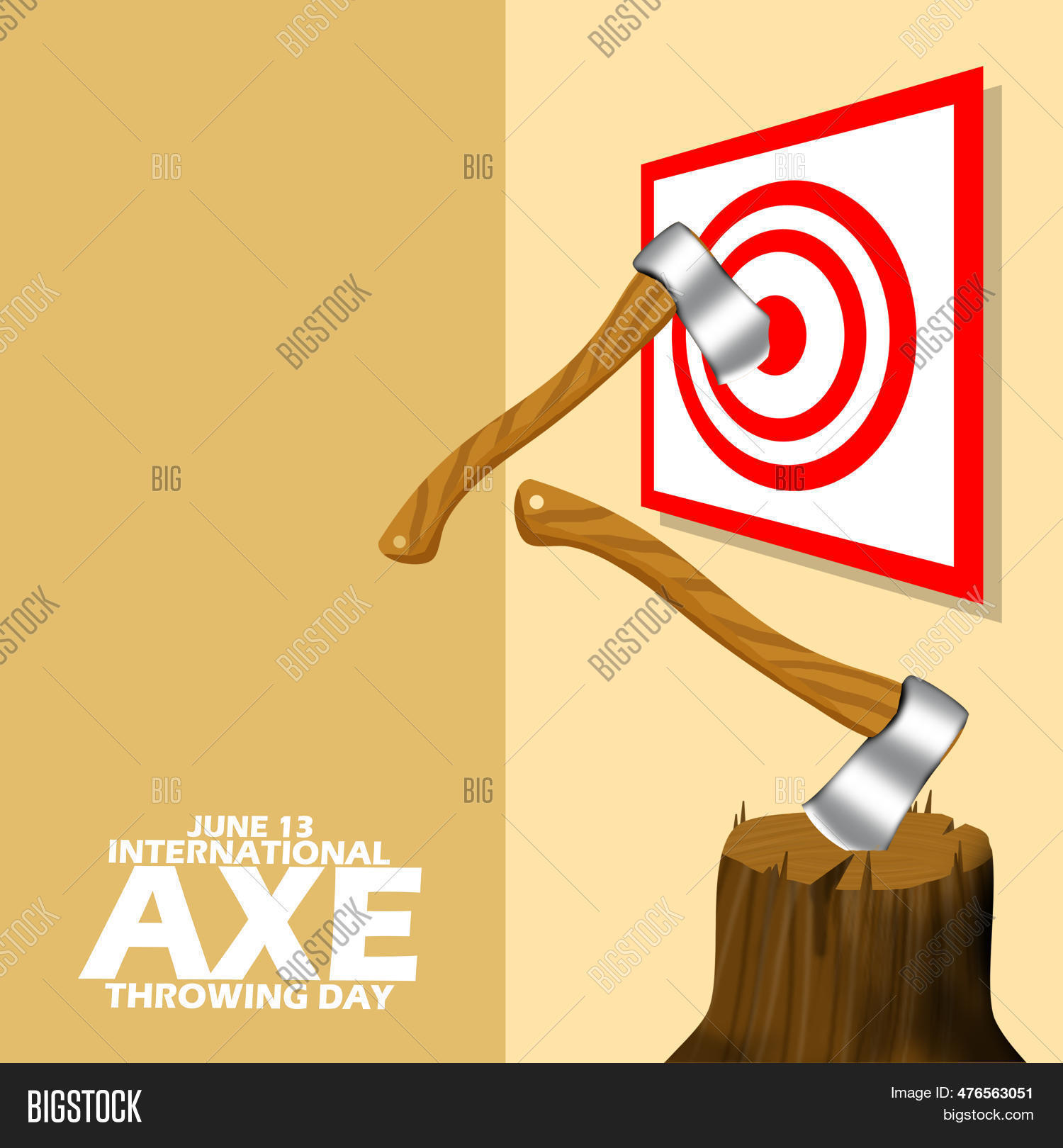 Axe Throwing Activity Image & Photo (Free Trial) | Bigstock