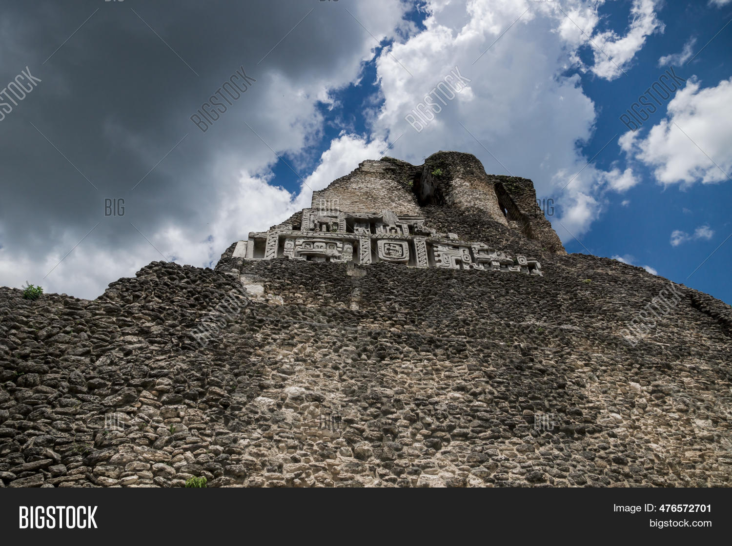 Stucco On Maya Pyramid Image & Photo (Free Trial) | Bigstock