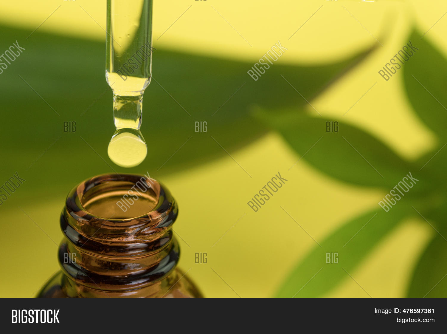 Drop Oil Flows Pipette Image & Photo (Free Trial) | Bigstock