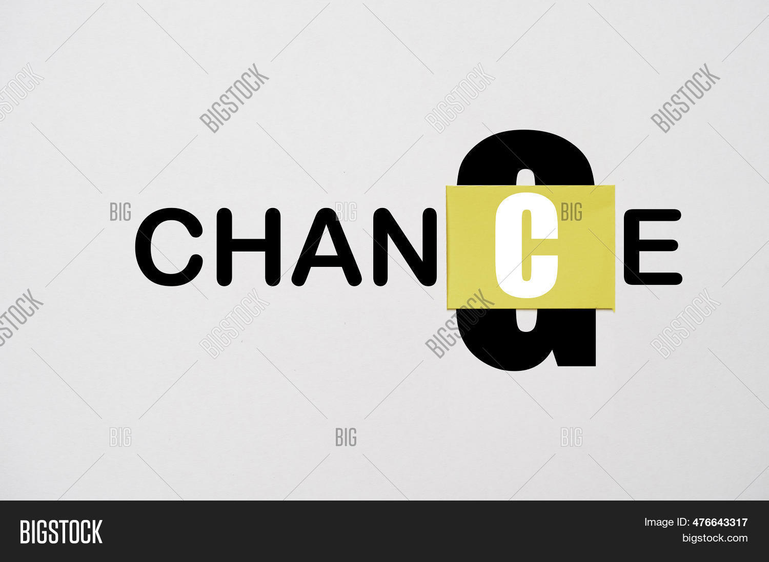 Change Chance Wording Image & Photo (Free Trial) | Bigstock