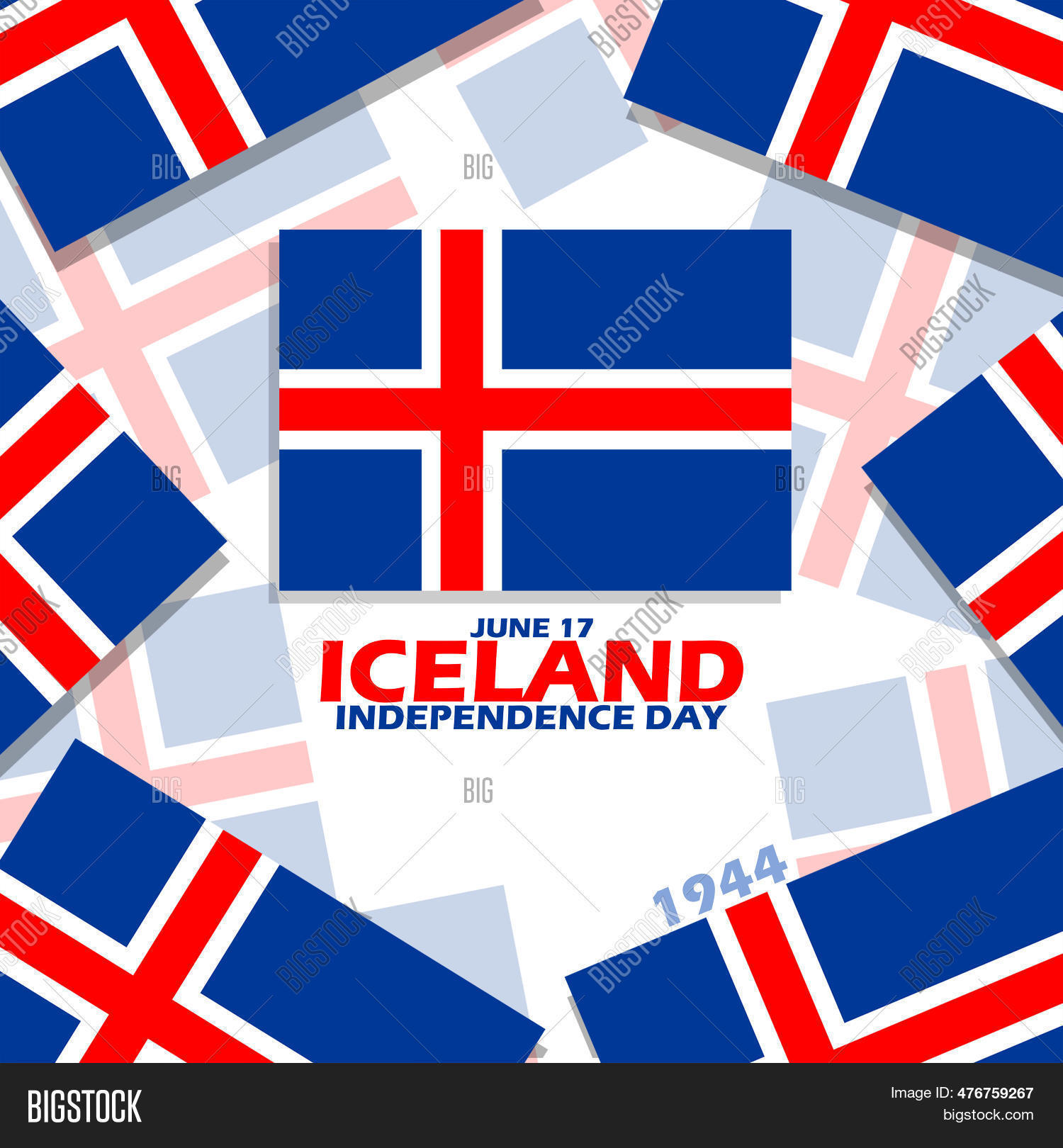 Icelandic Flags Bold Image & Photo (Free Trial) | Bigstock