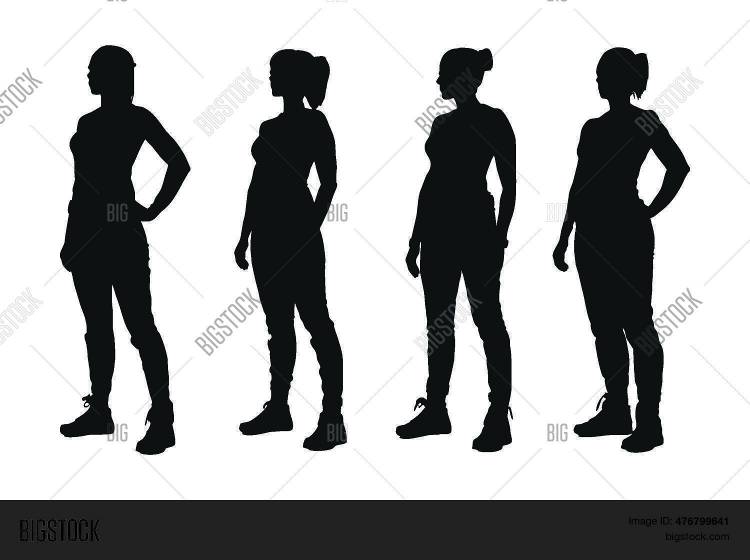 Muscular Female Model Vector & Photo (Free Trial) | Bigstock