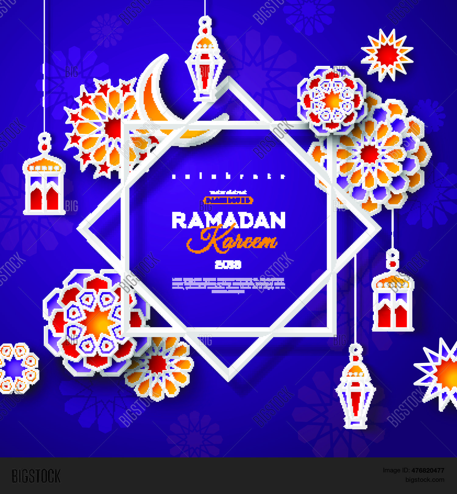 Ramad-paper Vector & Photo (Free Trial) | Bigstock