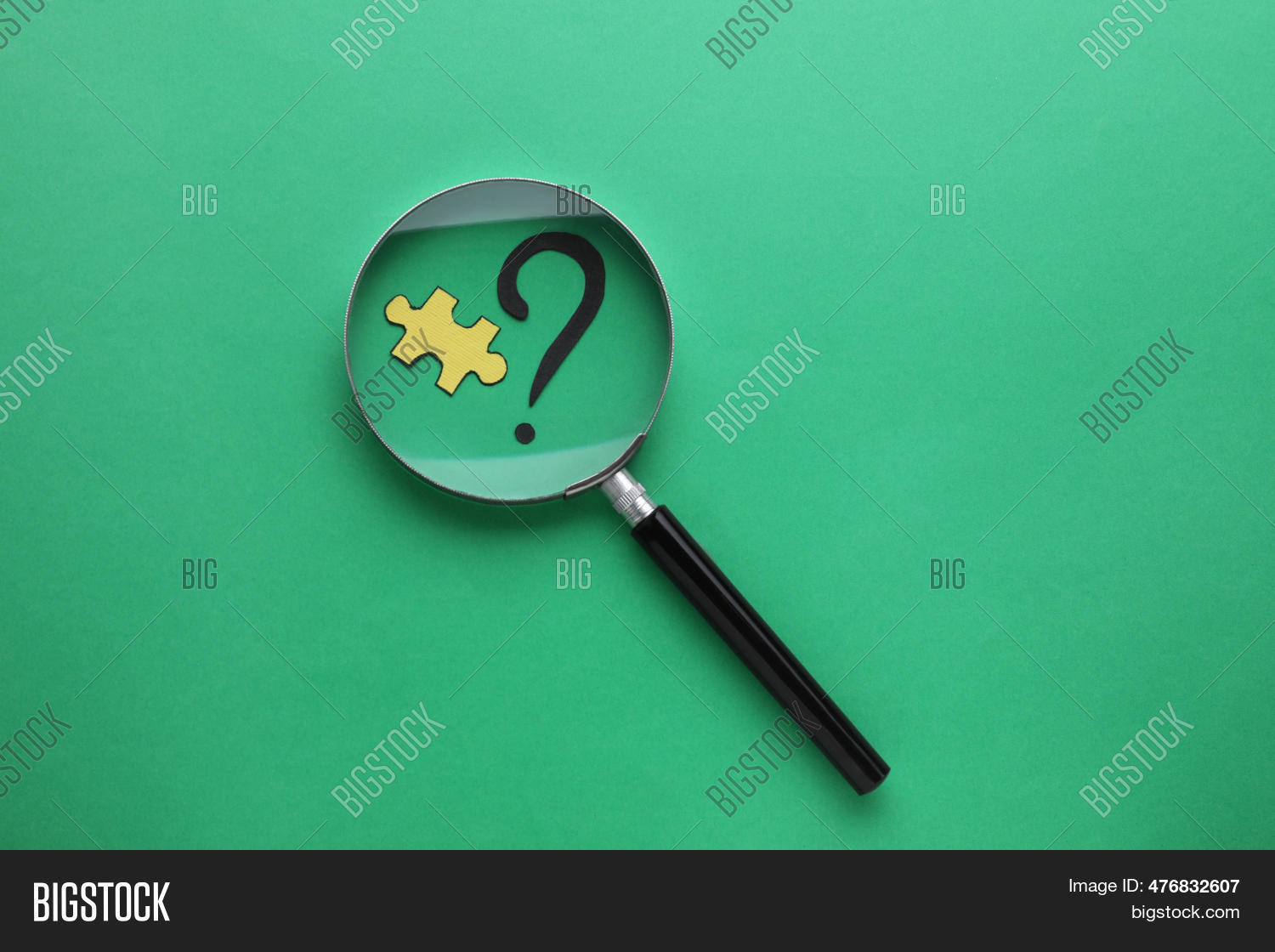 Magnifying Glass Over Image & Photo (Free Trial) | Bigstock