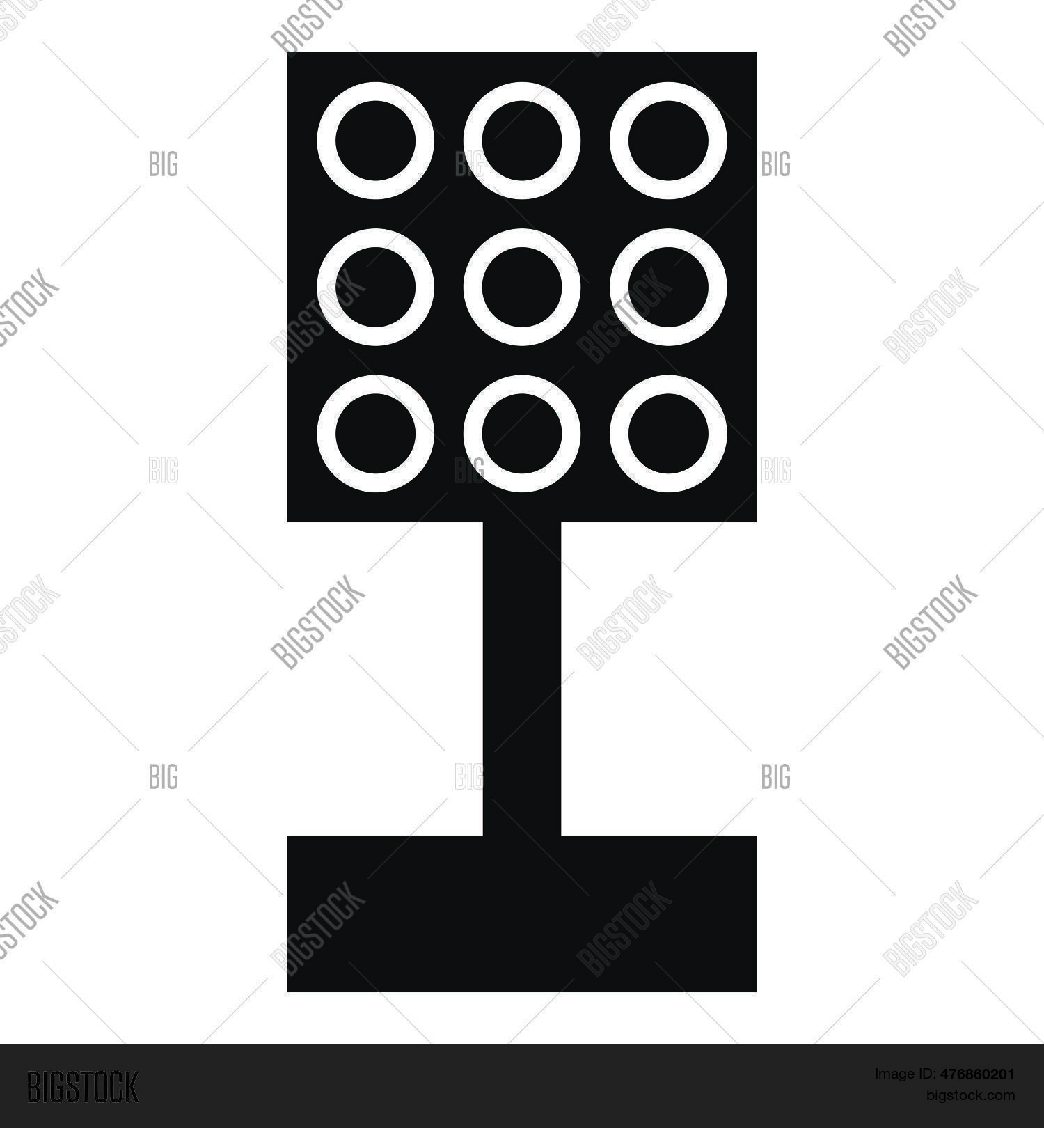 Stadium Spotlight Vector & Photo (Free Trial) | Bigstock