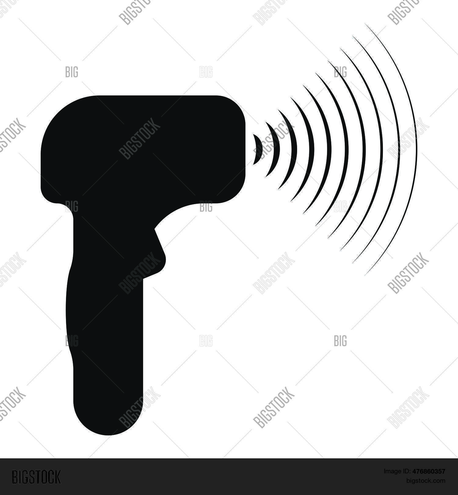 Emitter Waves Vector & Photo (Free Trial) | Bigstock
