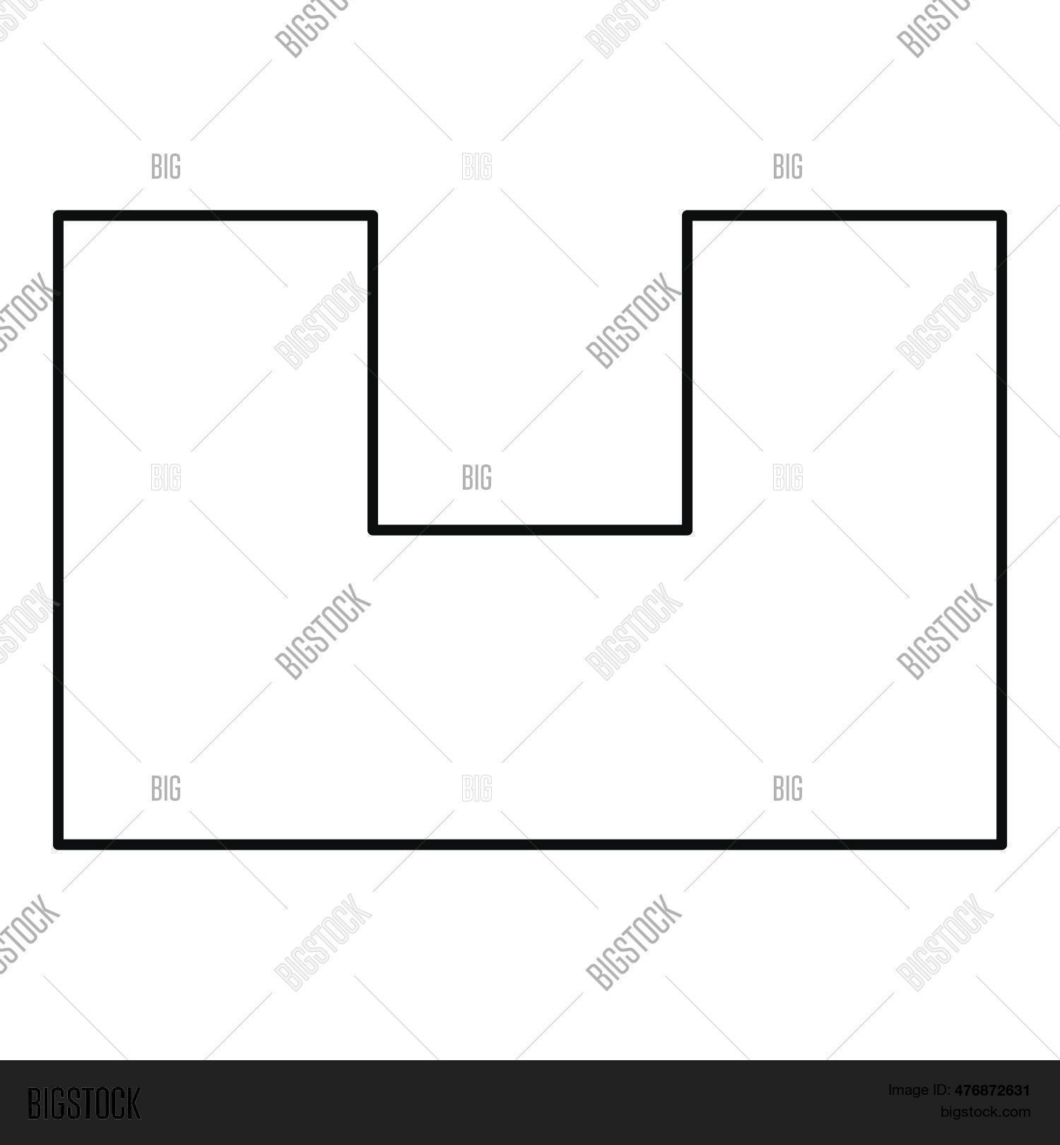 Pit Square Hole Vector & Photo (Free Trial) | Bigstock