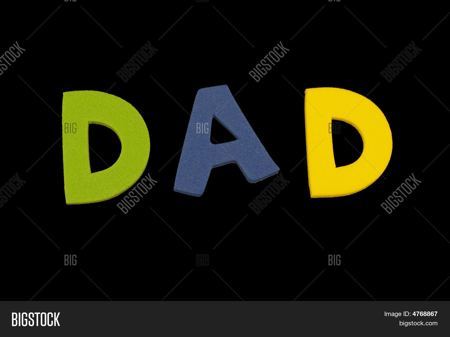 Word Dad Image & Photo (Free Trial) | Bigstock