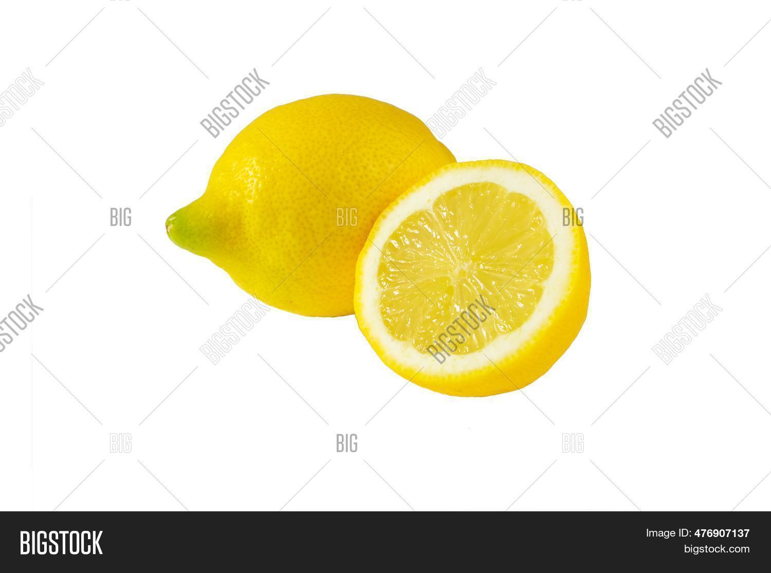 Lemon Whole Half Cut Image & Photo (Free Trial) | Bigstock