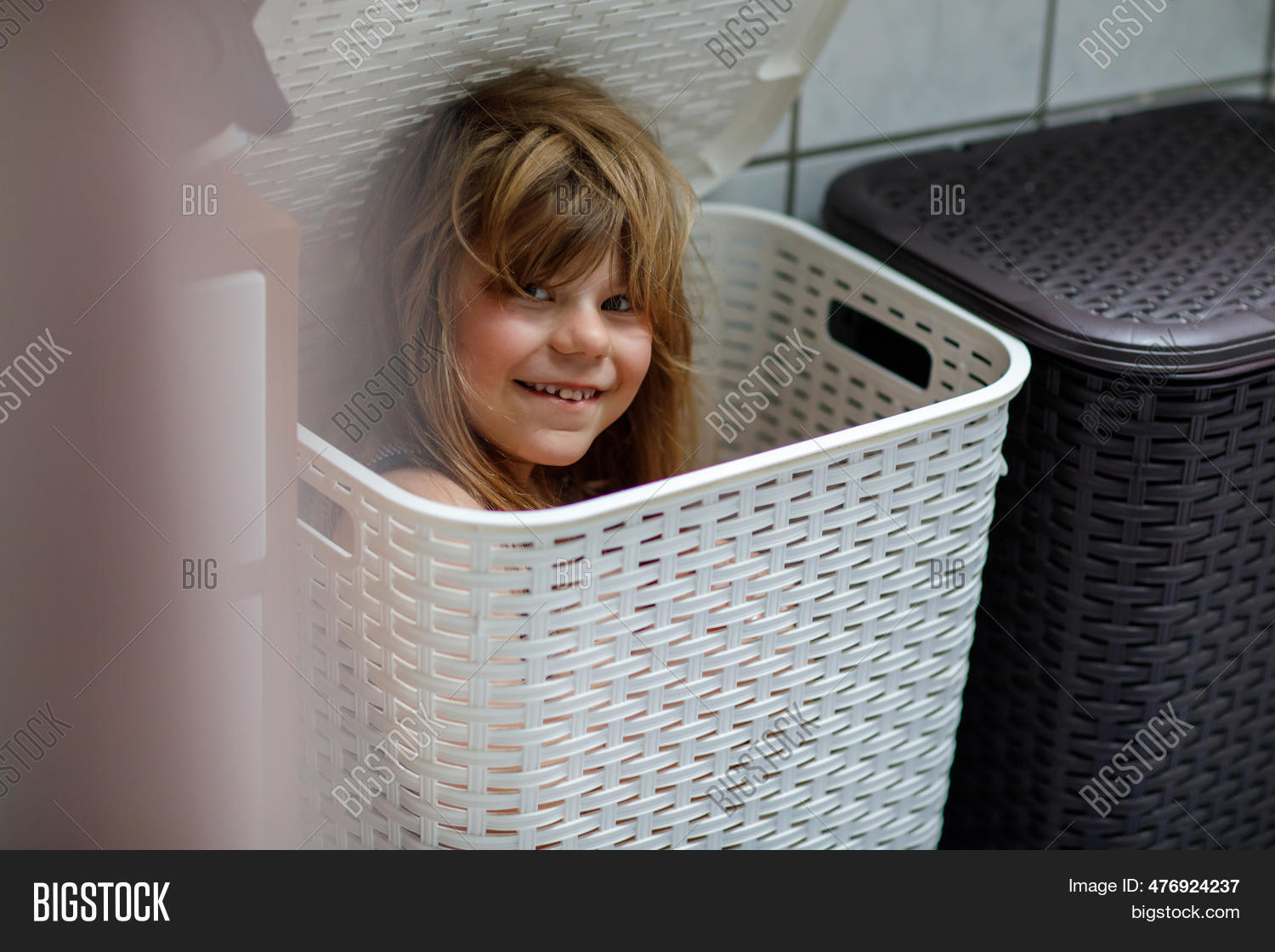 Little Girl Hide Image & Photo (Free Trial) | Bigstock