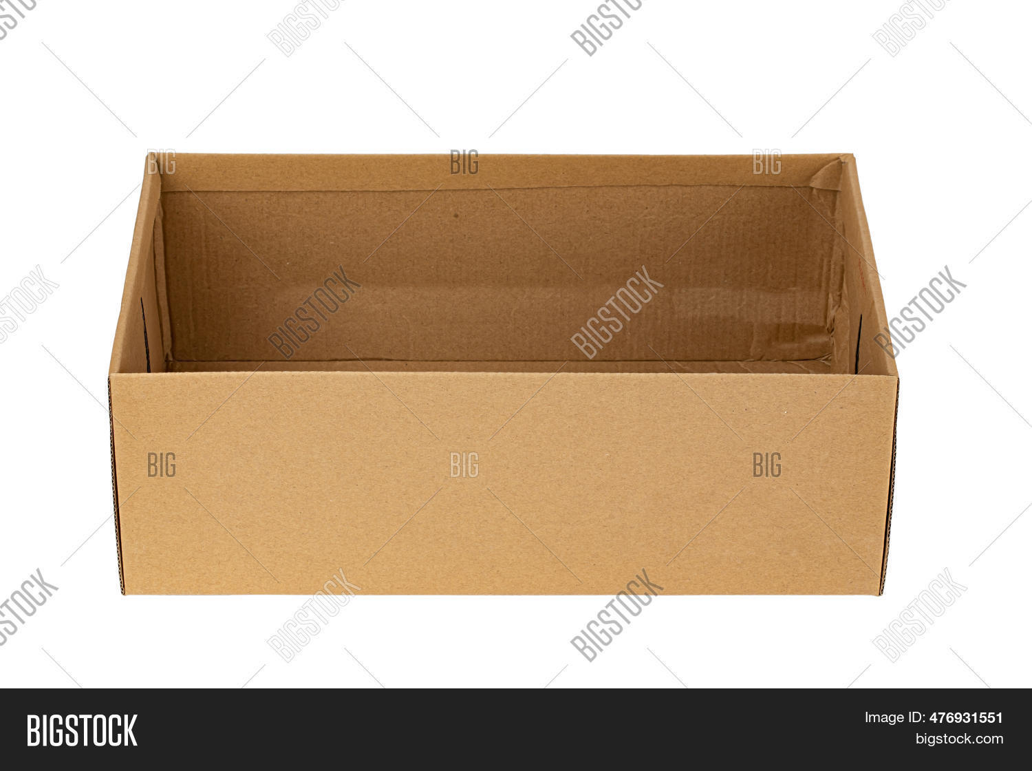 Cardboard Box Without Image & Photo (Free Trial) | Bigstock
