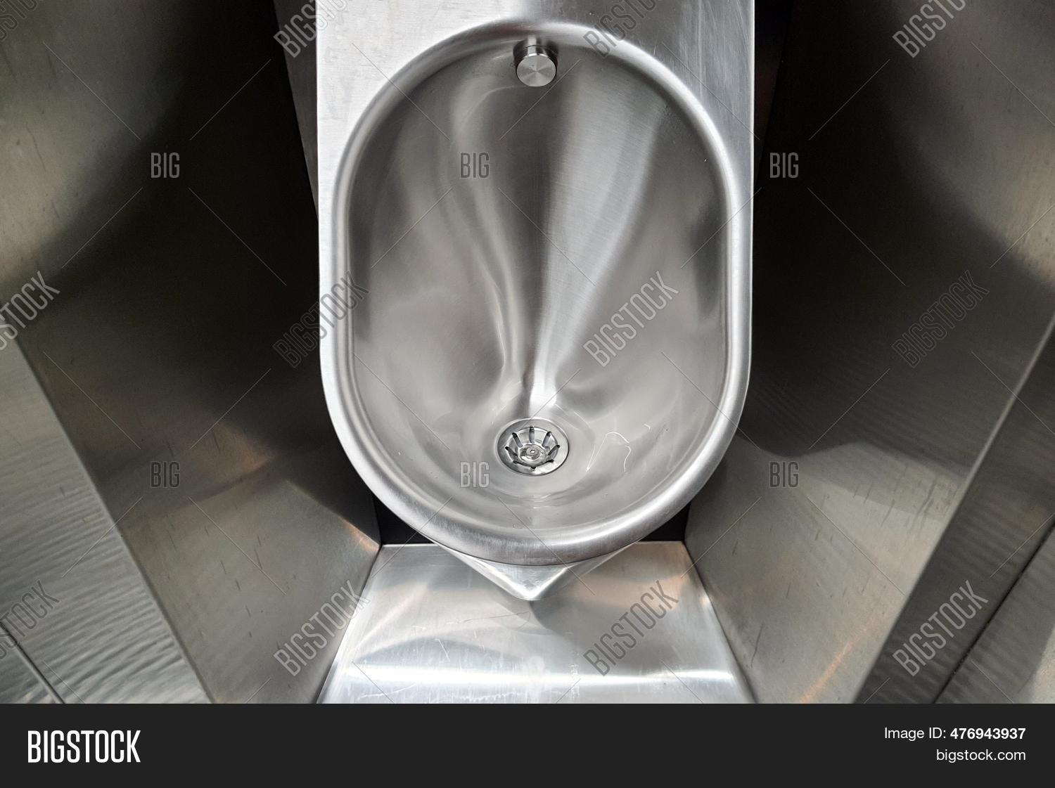 Sanitary Metal Urinal Image & Photo (Free Trial) | Bigstock