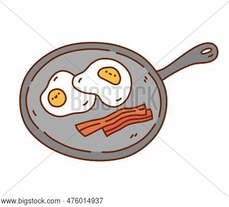 Eggs And Bacon Images, Illustrations & Vectors (Free) - Bigstock