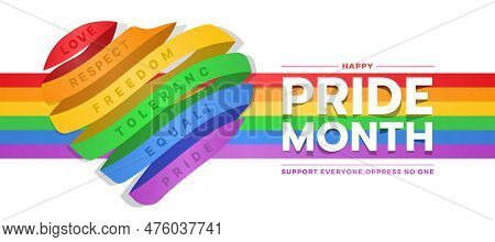 Happy Pride Month Vector & Photo (Free Trial) | Bigstock
