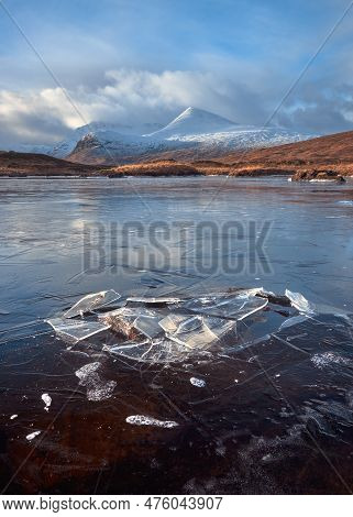 Frozen Lake Snow- Image & Photo (Free Trial) | Bigstock