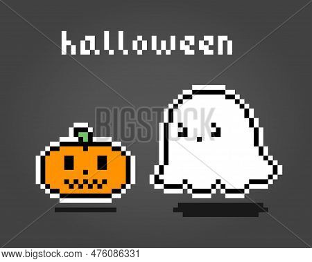 8 Bit Pixel Ghost. Vector & Photo (Free Trial) | Bigstock