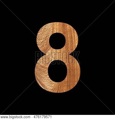 Number Eight - 8 Oak Image & Photo (Free Trial) | Bigstock