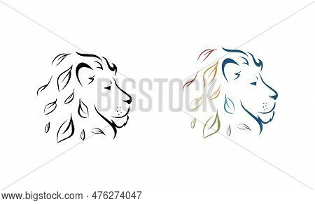 Vector Lion Mane Vector & Photo (Free Trial) | Bigstock