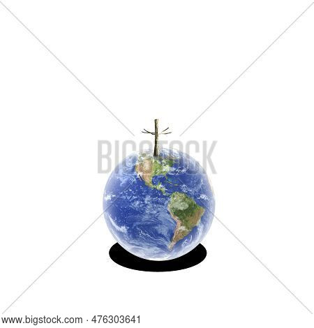Earth Globe Tree. Tree Image & Photo (Free Trial) | Bigstock