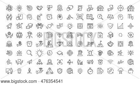 Set Icons Core Values Vector & Photo (Free Trial) | Bigstock