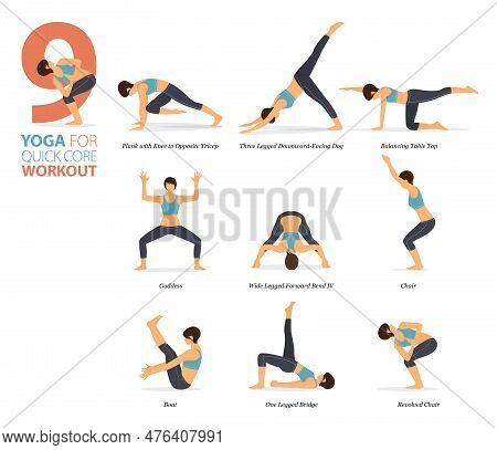 Infographic 9 Yoga Vector & Photo (Free Trial) | Bigstock