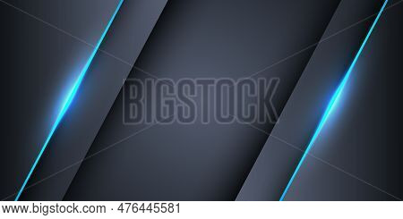 Neon Blue Technology Vector & Photo (Free Trial) | Bigstock