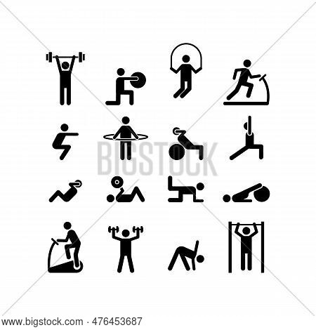 Sport People Icons. Vector & Photo (Free Trial) | Bigstock