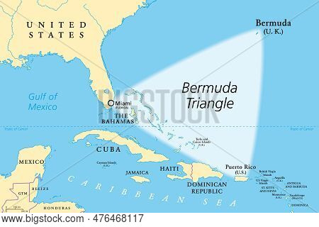 Bermuda Triangle Vector & Photo (Free Trial) | Bigstock