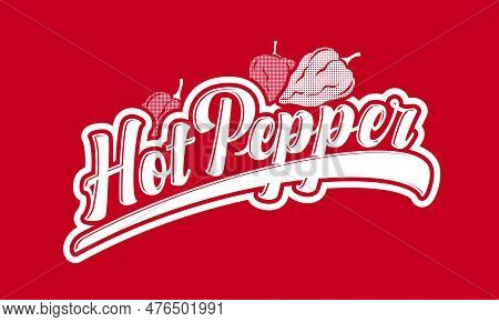 Hot Pepper Logo. Red Vector & Photo (Free Trial) | Bigstock