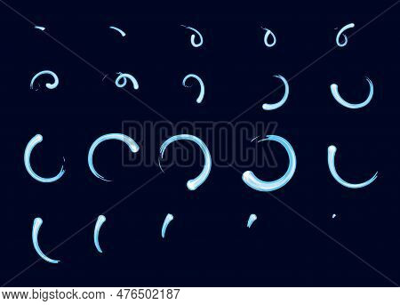 Water Motion Sprite Vector & Photo (Free Trial) | Bigstock