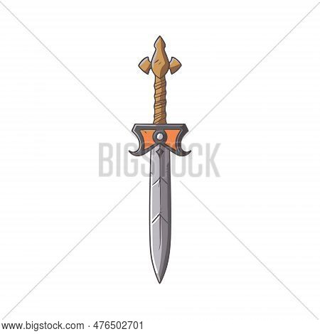 Sword Cartoon Style Vector & Photo (Free Trial) | Bigstock