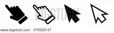 Set Mouse Pointer Vector & Photo (Free Trial) | Bigstock
