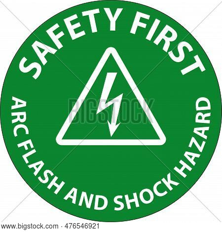 Safety First Floor Vector & Photo (Free Trial) | Bigstock