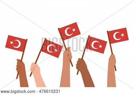 Hands Holding Turkish Vector & Photo (Free Trial) | Bigstock