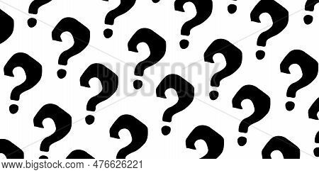 Black Question Marks Vector & Photo (Free Trial) | Bigstock