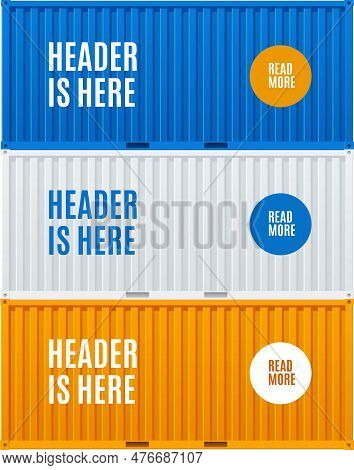 Shipping Cargo Vector & Photo (Free Trial) | Bigstock