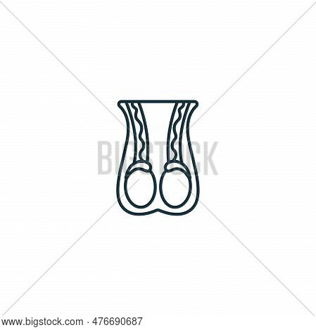 Testicles Icon. Vector & Photo (Free Trial) | Bigstock