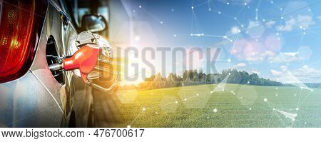 Gas Station Banner Image & Photo (Free Trial) | Bigstock