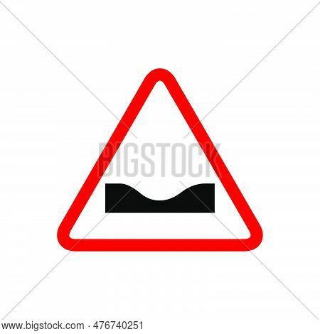 Bumps Sign. Traffic Vector & Photo (Free Trial) | Bigstock