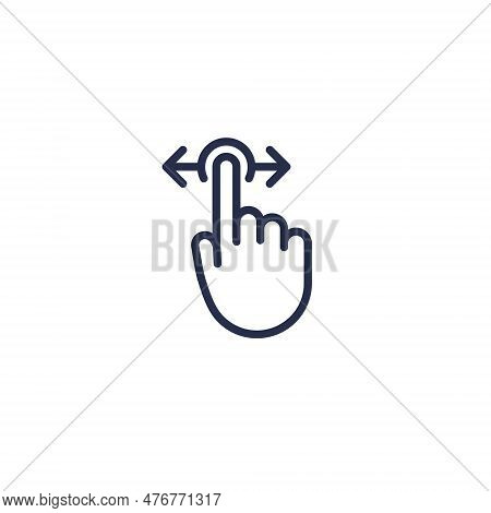 Swipe Hand Finger Vector & Photo (Free Trial) | Bigstock